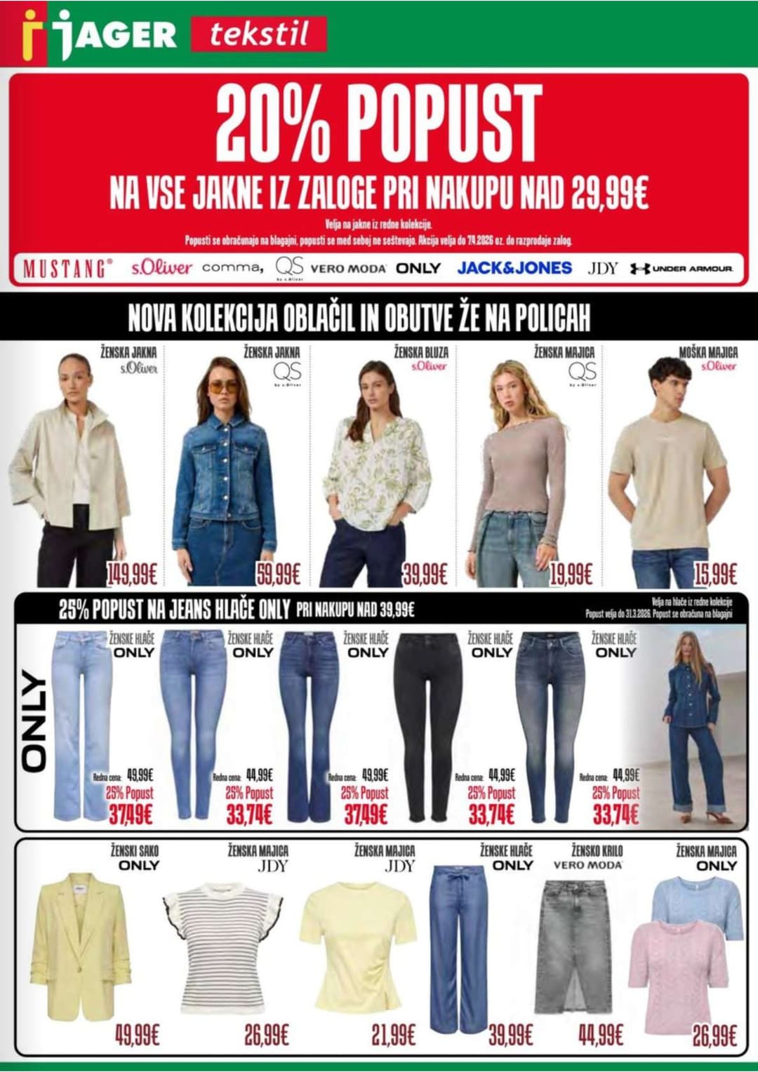 Jager katalog: Vsi novi letaki in vikend akcije (April 2026)