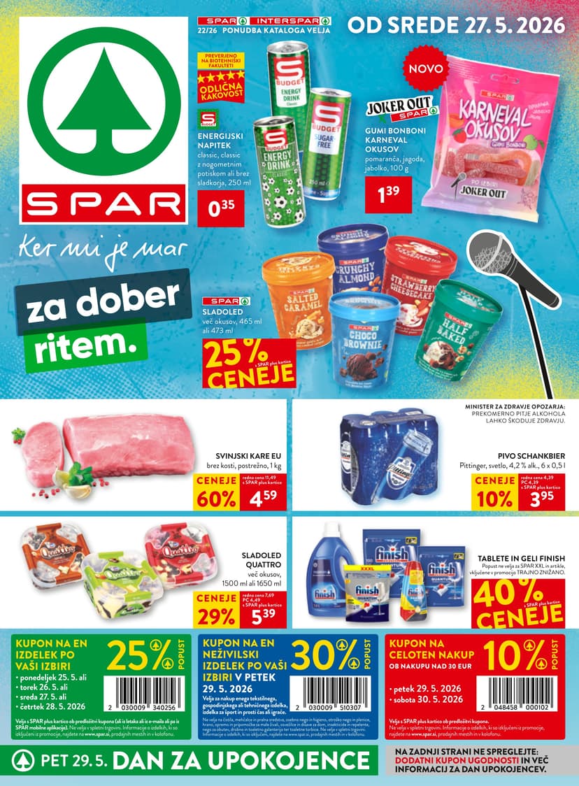 Spar katalog: Vsi novi letaki in vikend akcije (Junij 2026)