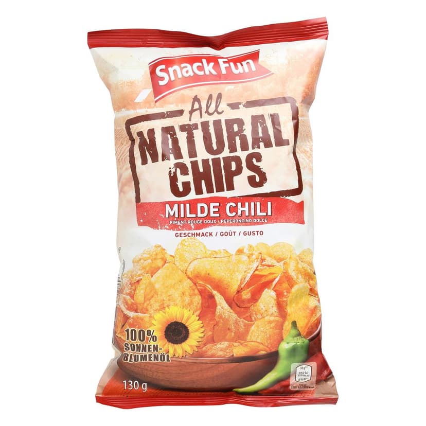 Snack Fun Čips All Natural Salz 130g: Akcija (Hofer) 13.11.