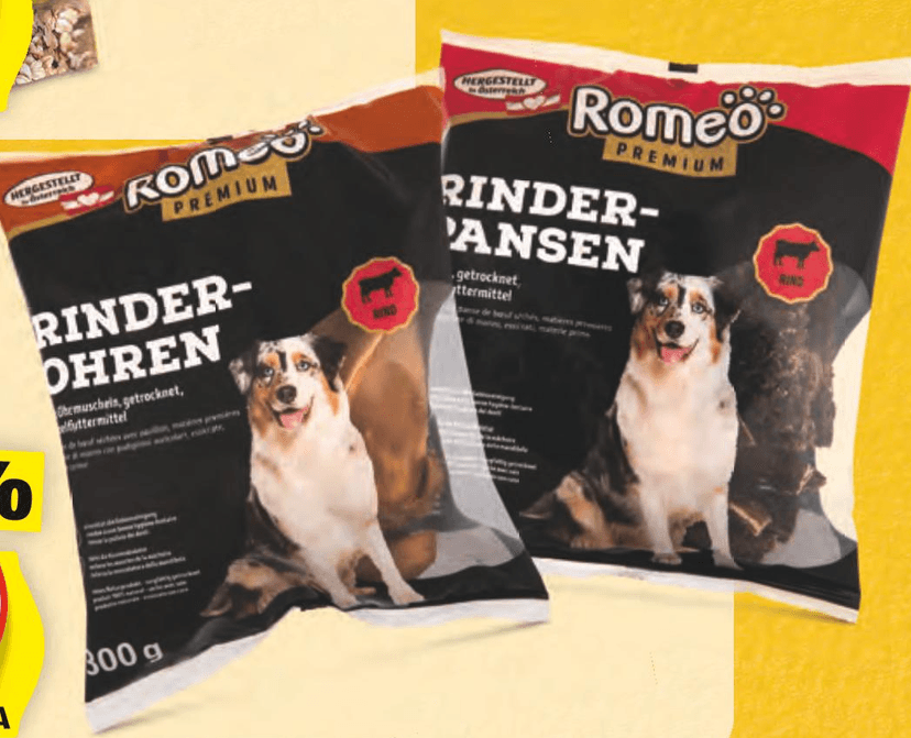 Romeo Premium Prigrizki za pse 300g: Akcija (Hofer) 16.10.