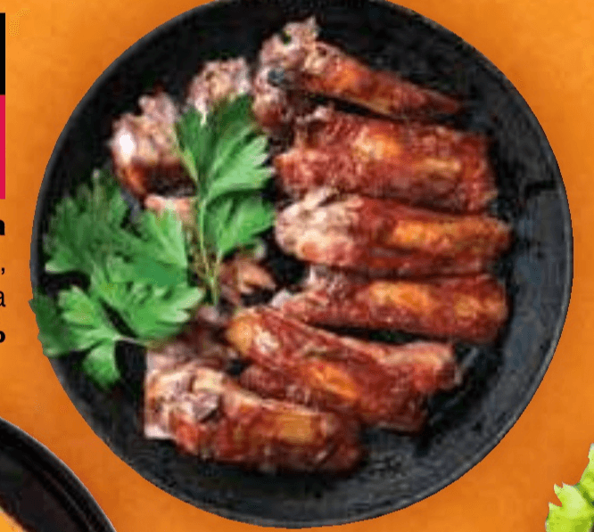 Pečena svinjska rebra 250G CCA.: Akcija (Mercator) 4.12.