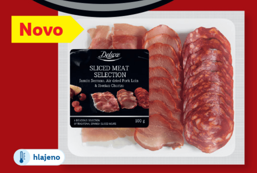 Deluxe Premium narezek 100g: Akcija (Lidl) 8.12.