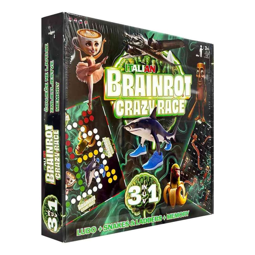 BRAINROT CRAZY RACE 3/1: Akcija (E.Leclerc) 19.11.