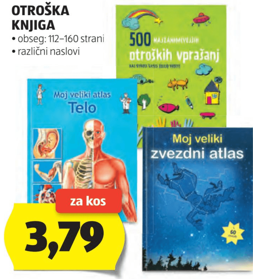 Otroška knjiga: Akcija in Cena (Hofer) od 4.12. | NajCena.si