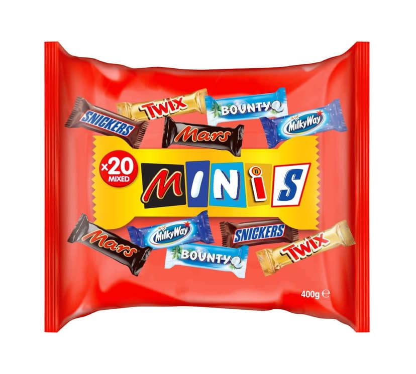 Čokoladice Minis Miks 400g: Akcija (Spar) 26.11.