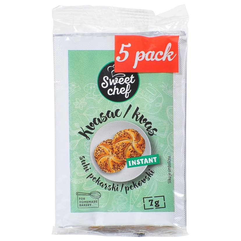 Suhi kvas Sweet chef 5 x 7g: Akcija (Mercator) 27.11.