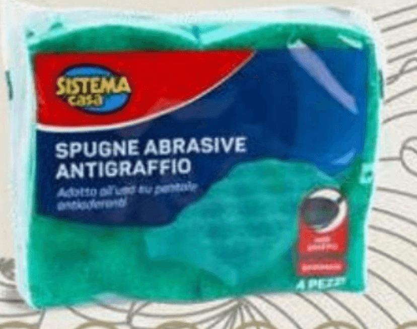 Sistema Casa Abrazivne gobice 4 kos...: Akcija (Eurospin) 22.1.